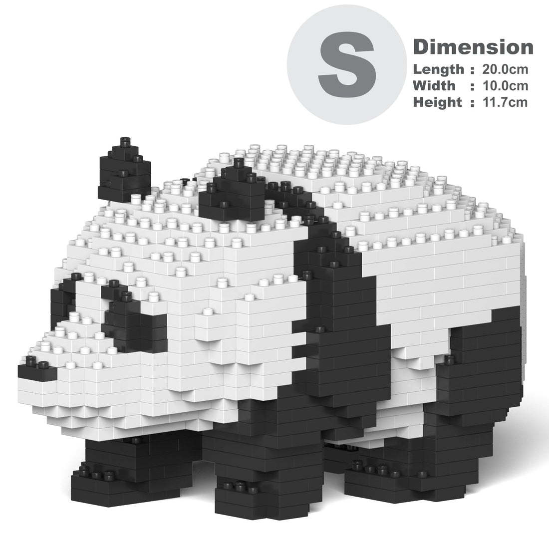 Panda Sculptures (Jekca Lego Brick) Diy Kit and similar items