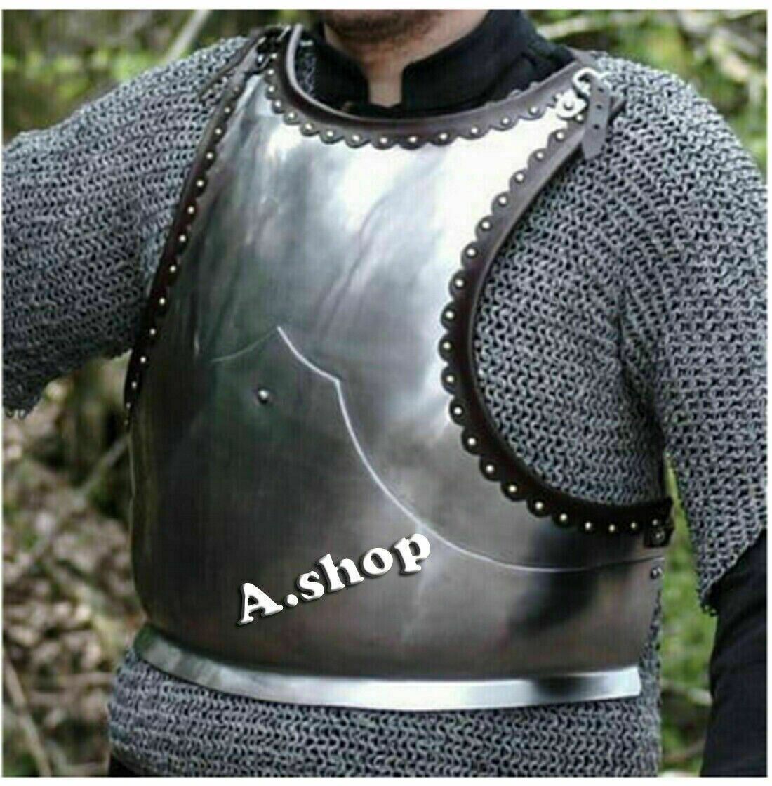 Medieval Replica Chest Armor LARP SCA Cuirass Ready for battle Warrior ...