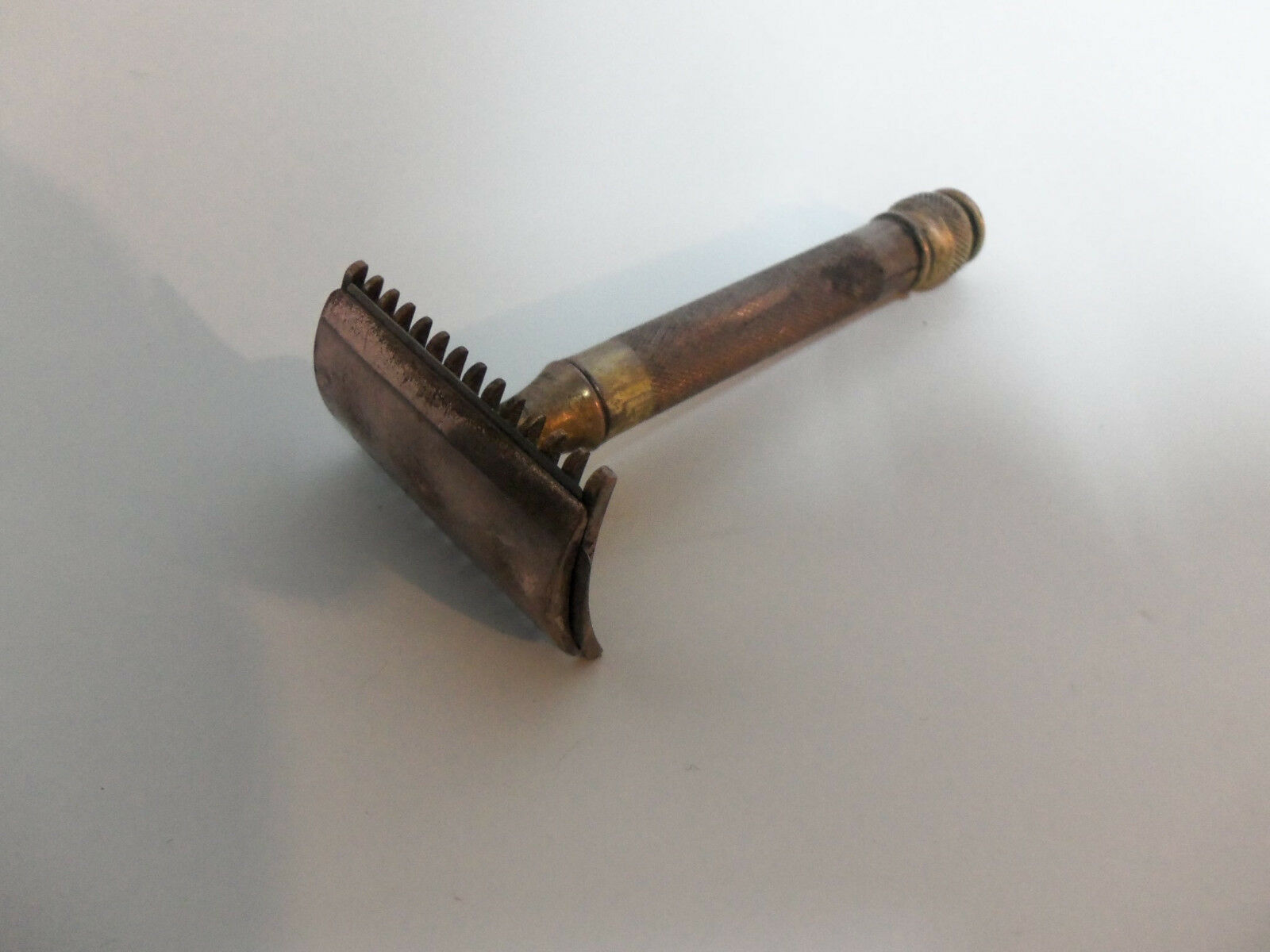 Antique Vintage 1900s Brass Collectible Men's Gillette Safety Razor ...