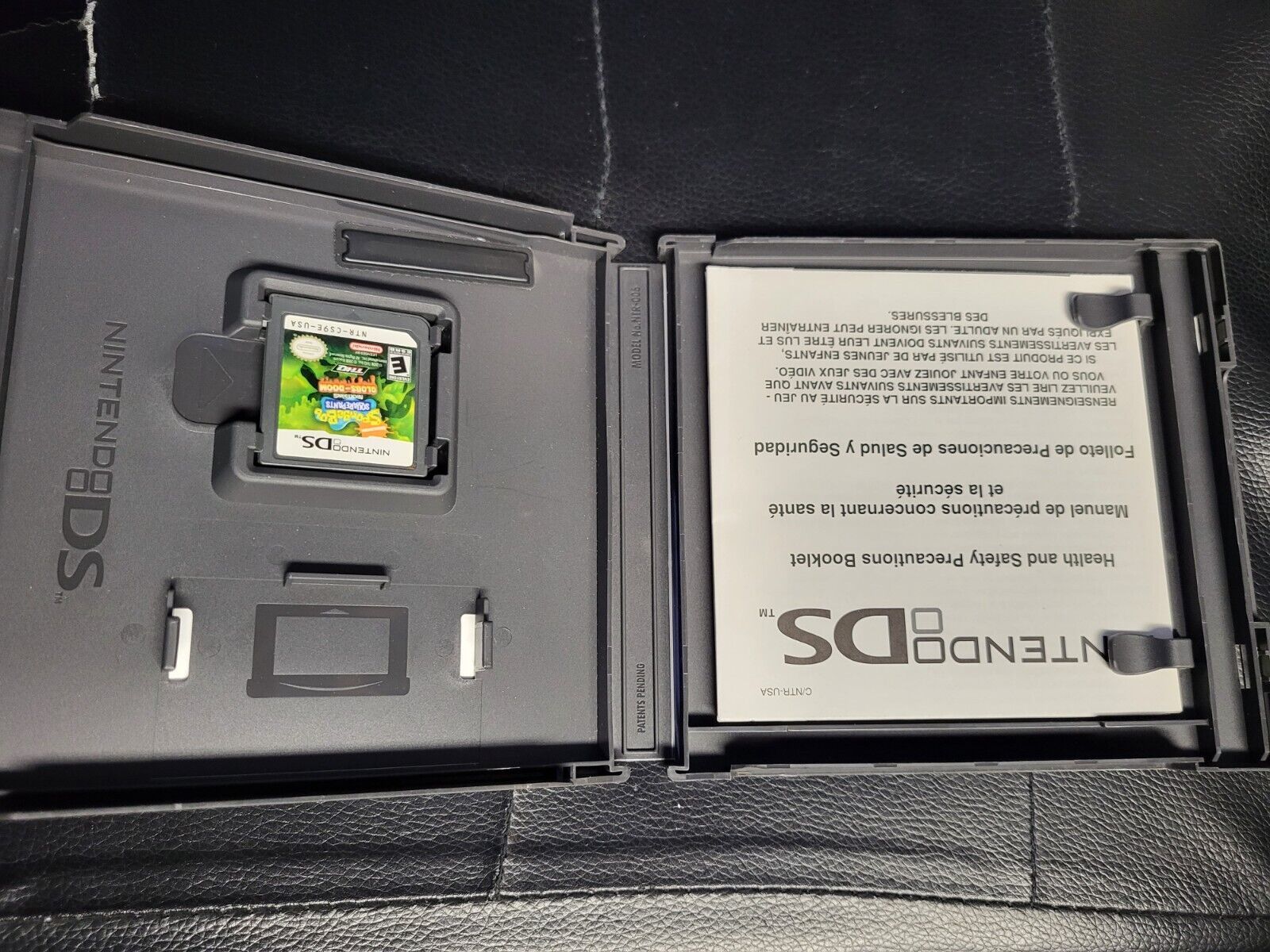 SpongeBob SquarePants NickToons: Globs of Doom(Nintendo DS) NO Manual ...