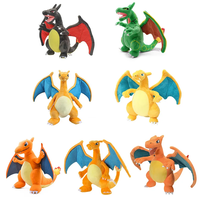 Shiny Rayquaza Gigantamax Charizard Pokemon Dolls Mega Evolution X & Y ...