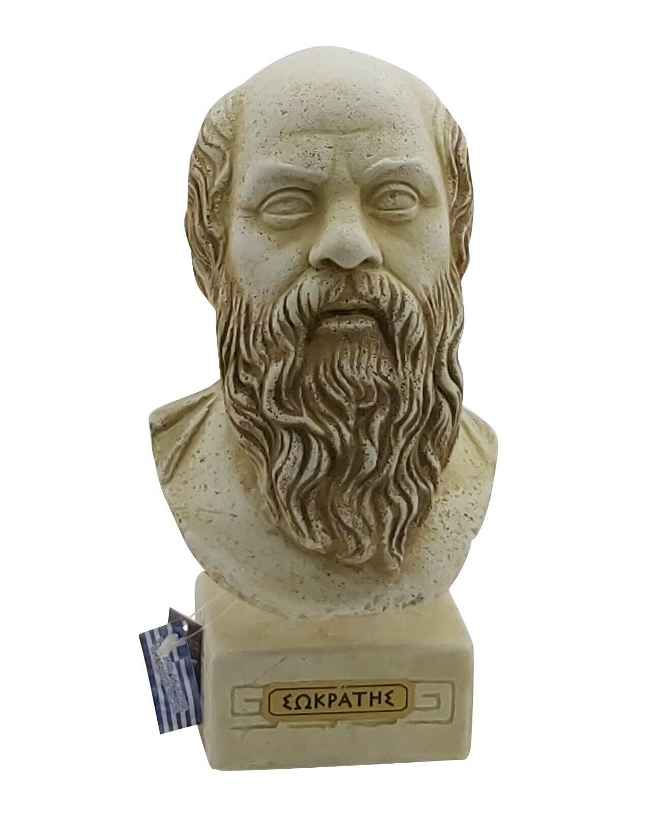 Socrates Ancient Greek Philosopher Bust Head Sculpture Casting Stone ...