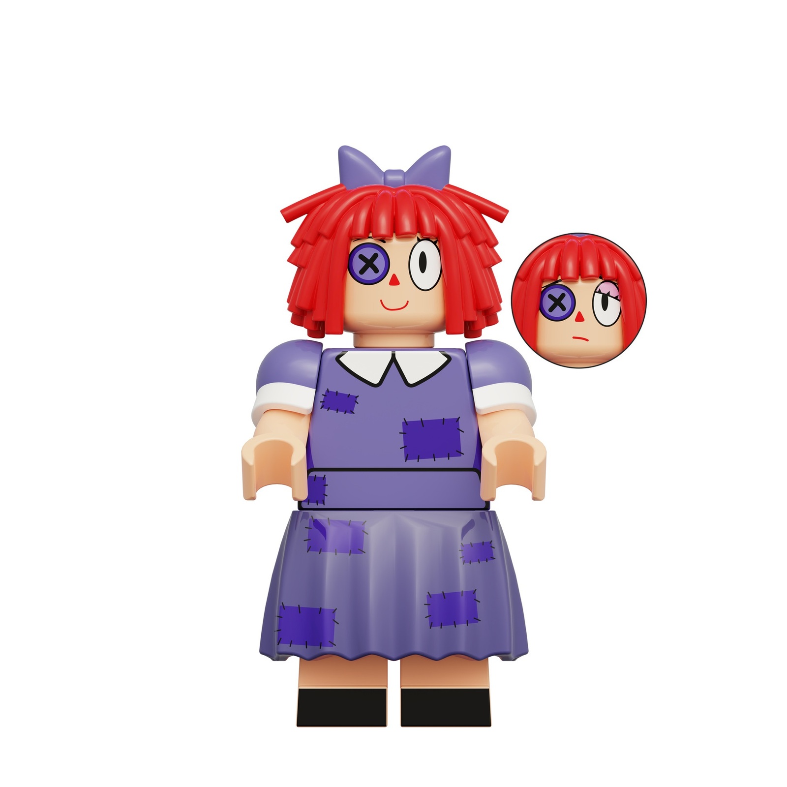 Ragatha The Amazing Digital Circus Lego Compatible Minifigure Bricks ...