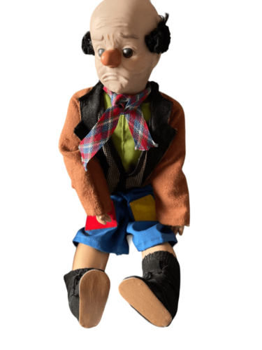 1950s Baby Barry’s Emmett Kelly Willie The Clown Hobo Doll Action ...