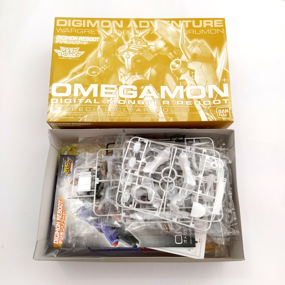Bandai Digimon Reboot Omegamon Omnimon Special Clear Color Model Kit ...