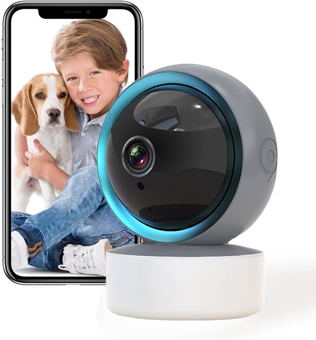 This Is A 2.4Ghz Wifi Camera With Night Vision, A Smart Indoor Security ...