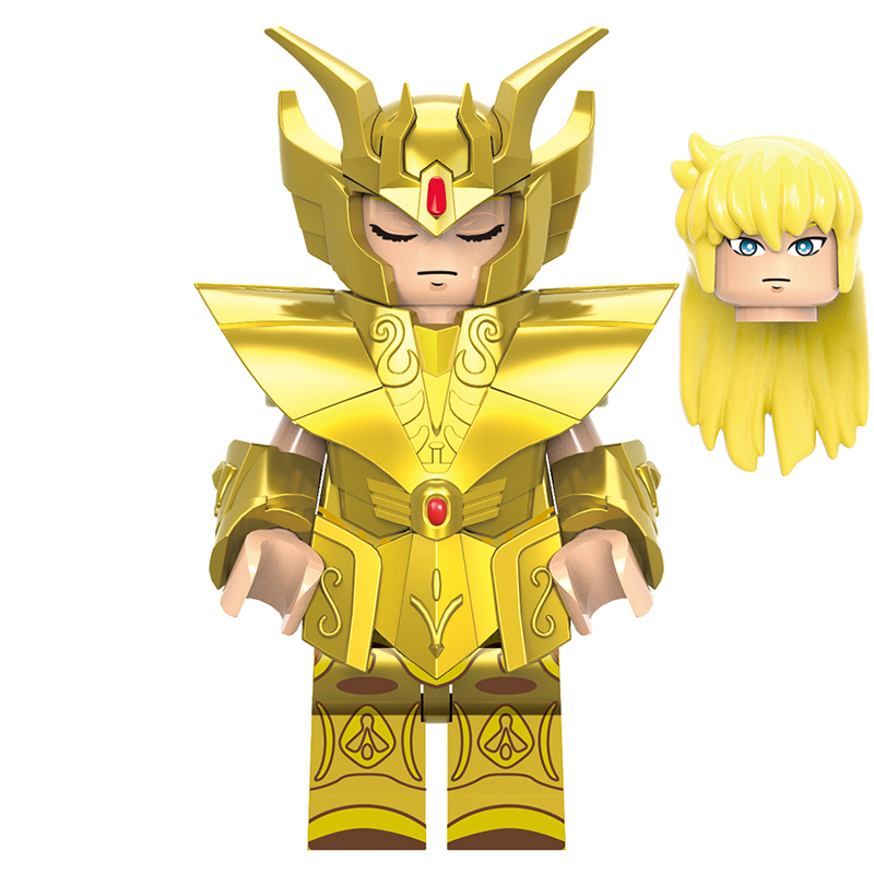 Saint Seiya Virgo Shaka Minifigures Weapons and Accessories - Building ...