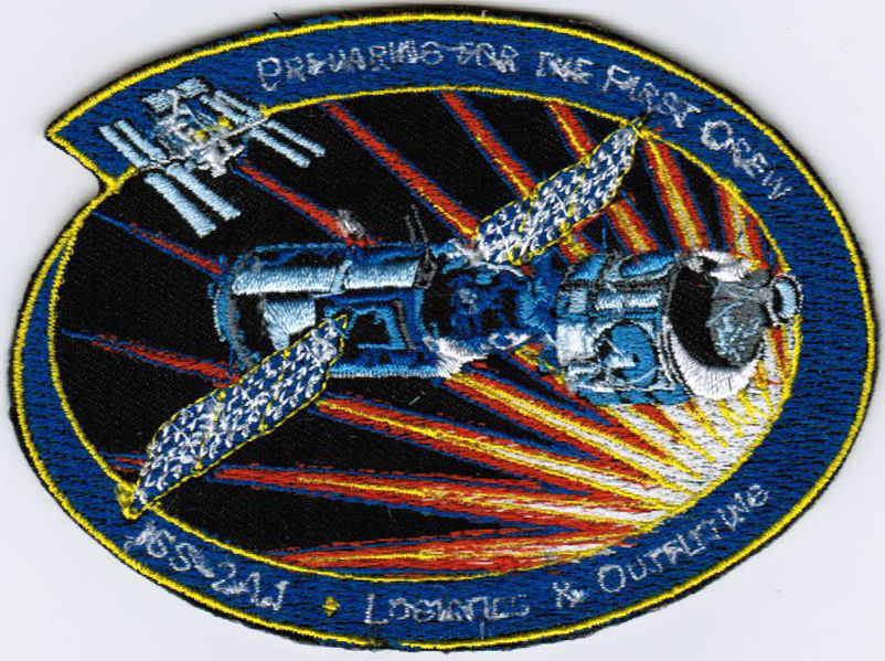 Human Space Flights STS-96 #2 Discovery (26) USA Badge Embroidered ...