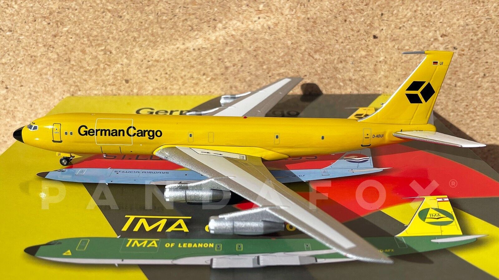 German Cargo Boeing 707-330CRE D-ABUI Aviation AV27070611A Scale 1:200 ...