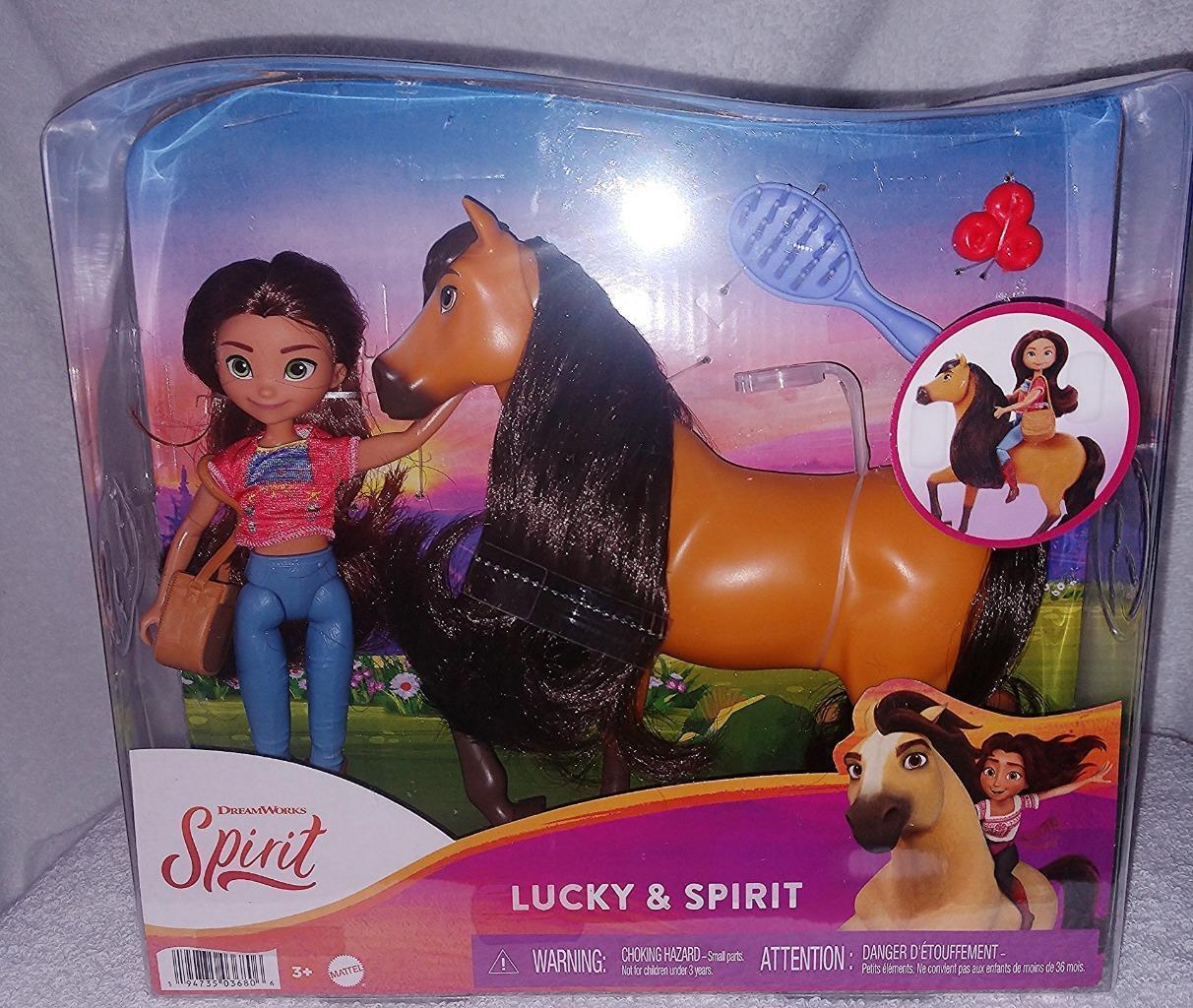 Dreamworks Spirit UNTAMED LUCKY & SPIRIT Set New - Dolls & Doll Playsets
