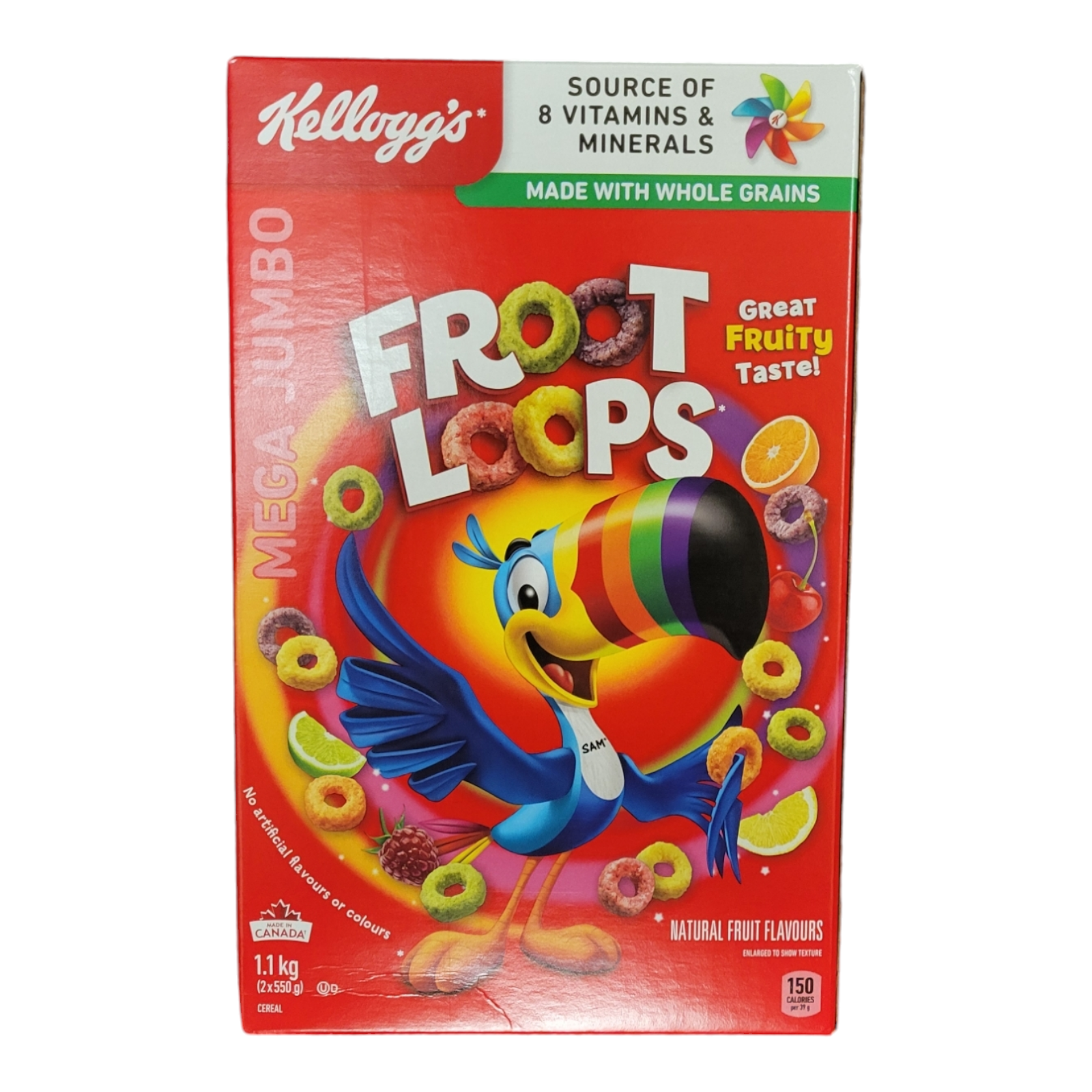 Kellogg’s Froot Loops, 1.1 kg/ 38.8 Oz Jumbo and 50 similar items