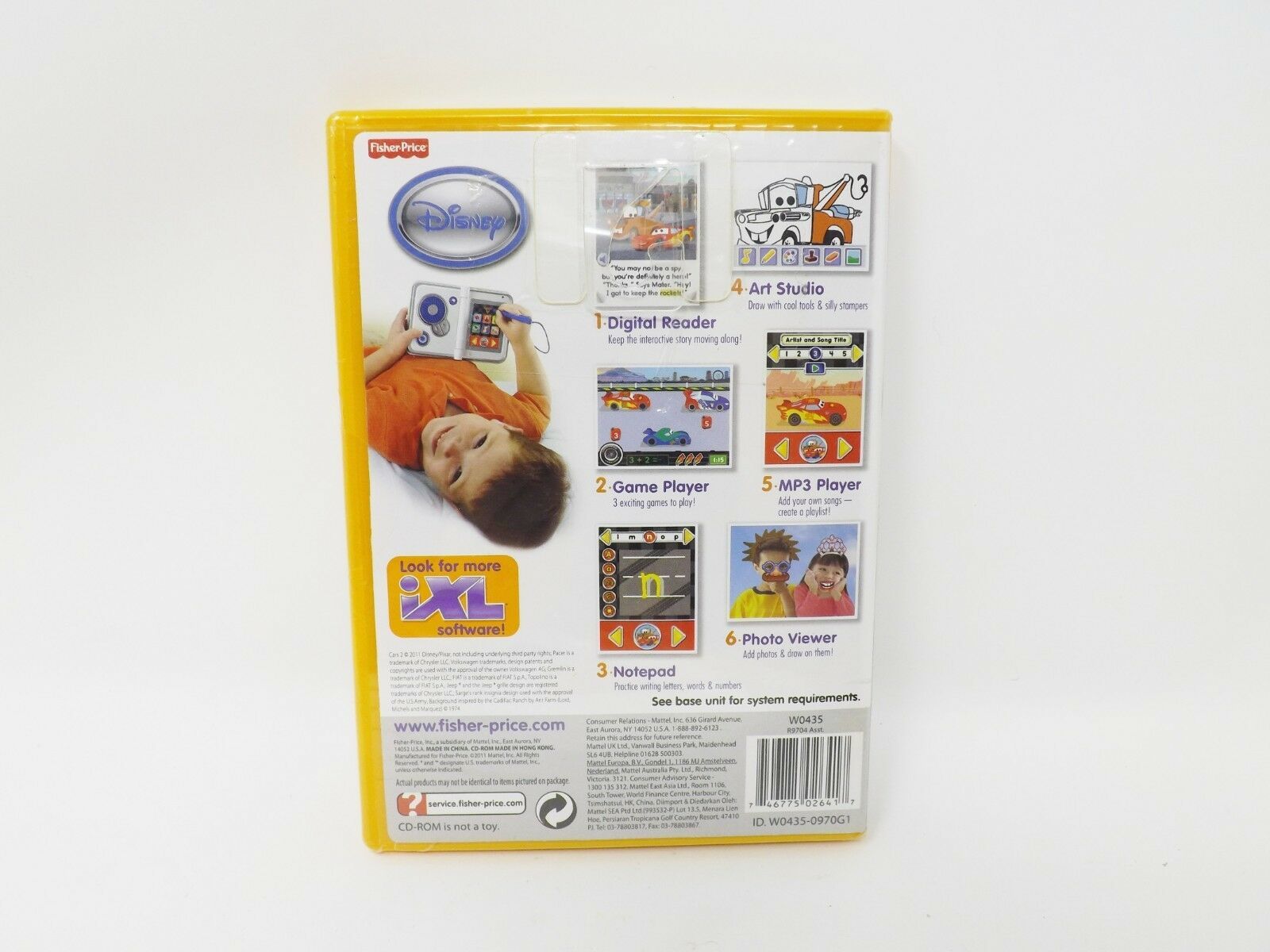 Fisher-Price iXL Educational Learning Game Cartridge - New - Disney ...