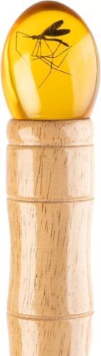 Jurassic Park Movie Logo Umbrella with Amber Fossil Cane and Cover NEW ...