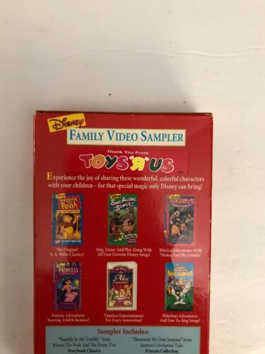 Disney Family Video Sampler VHS - VHS Tapes