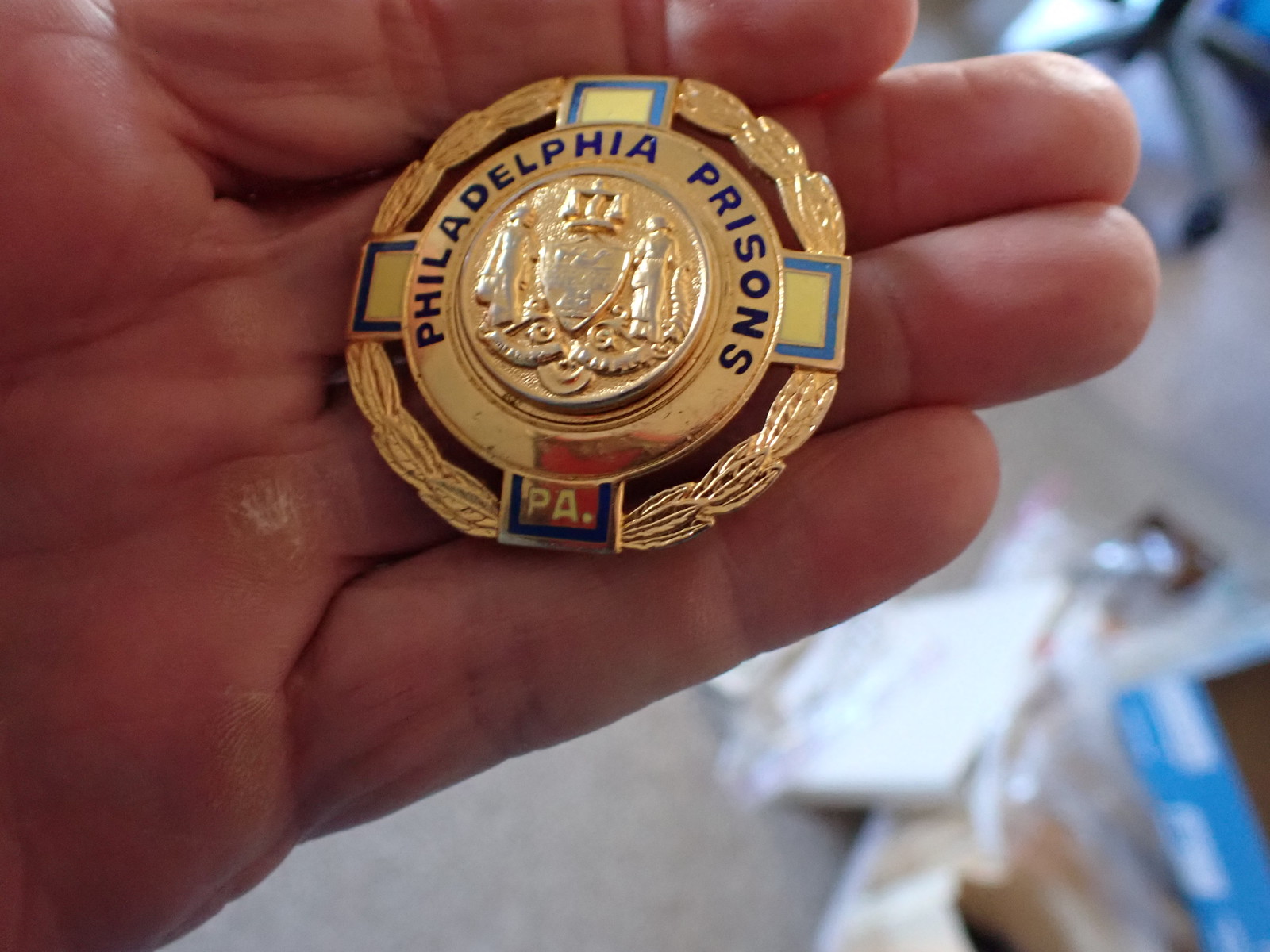 Philadelphia Prison Corrections Badge Police and 49 similar items