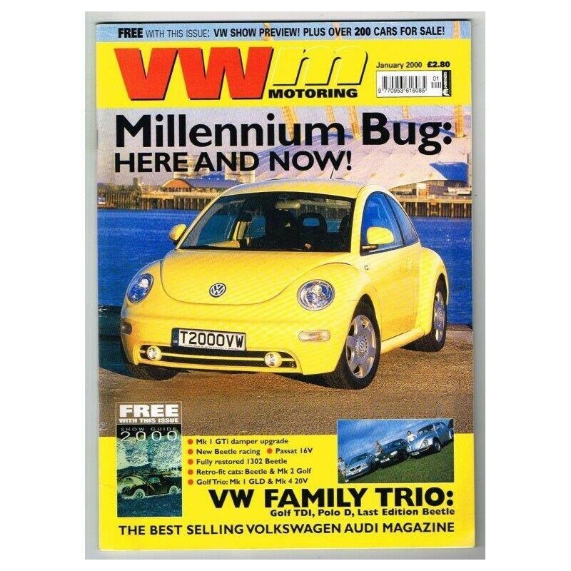 VWM VW Motoring Magazine January 2000 mbox2206 Millennium Bug - Magazines