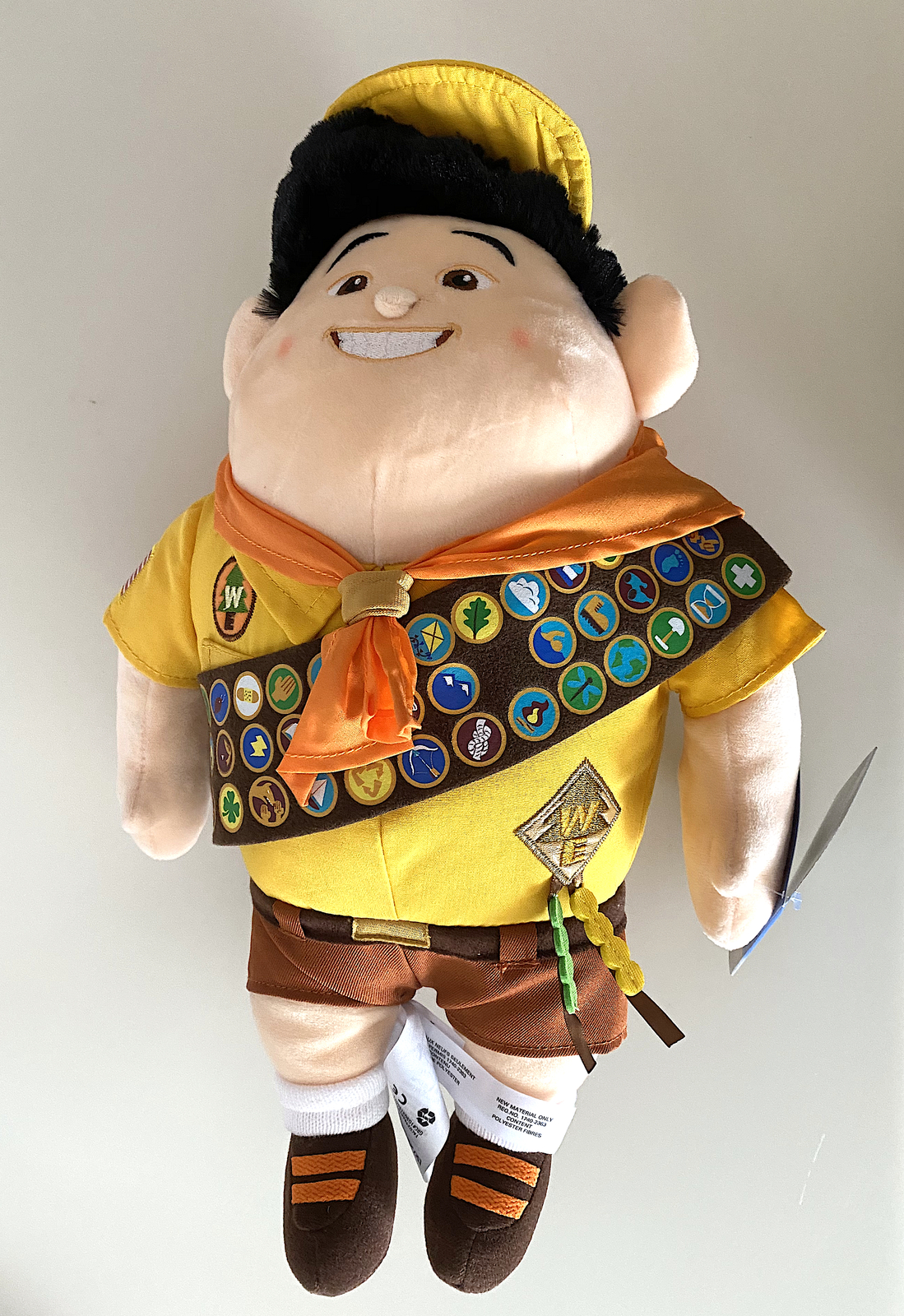 Disney Russell Scout from Up! 15 inch Plush Doll NEW - Plush Toys