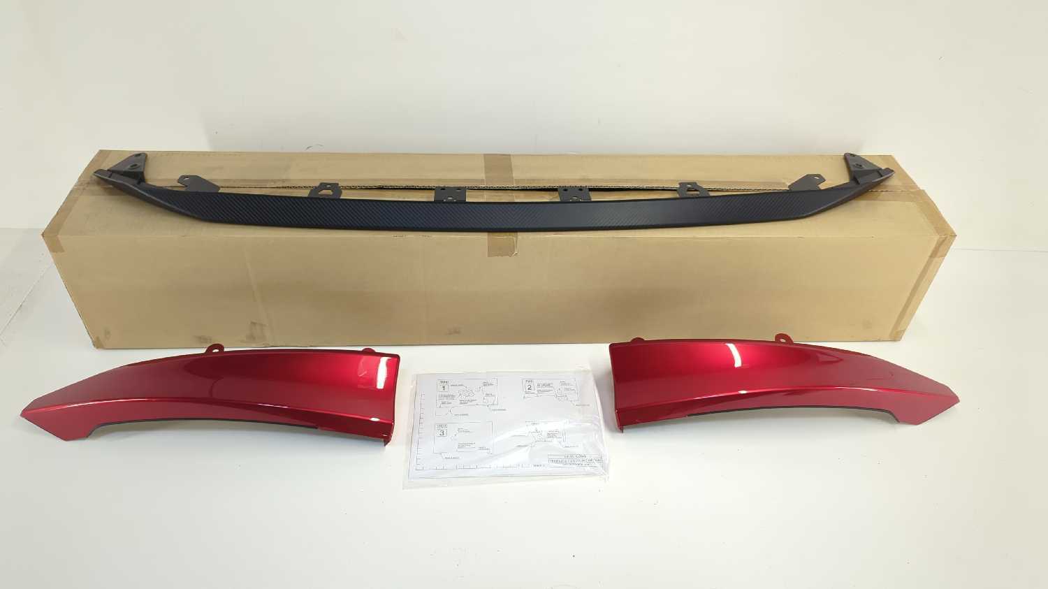 New OEM Mitsubishi Front Bumper Spoiler Kit 2018-2022 Outlander PHEV ...