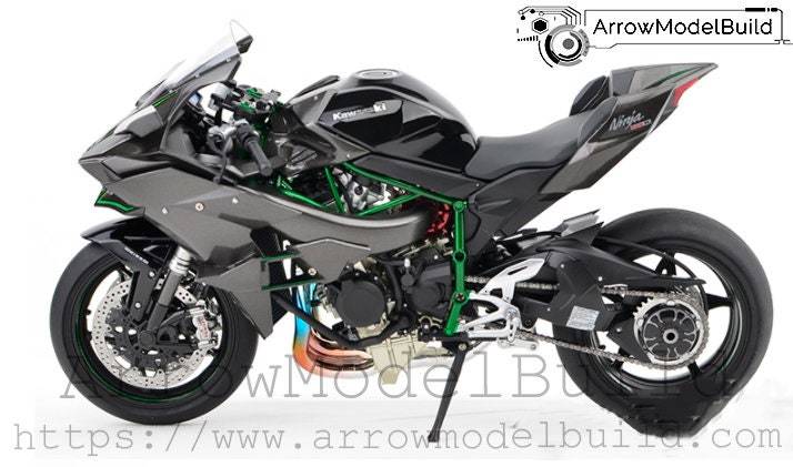 ArrowModelBuild Tamiya Kawasaki Ninja H2R Built & Painted 1/12 Model ...