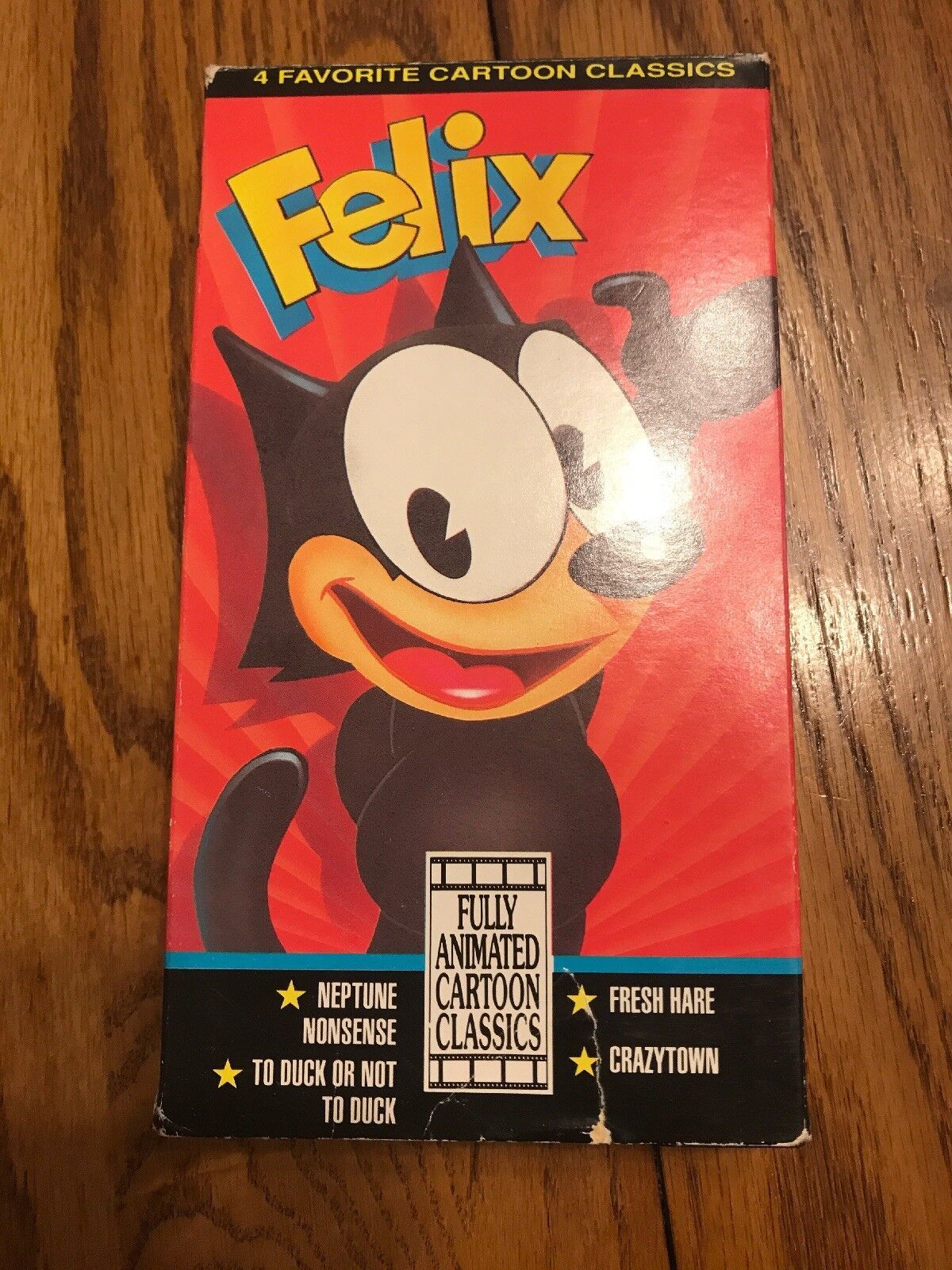 Cartoon Classics - Felix (VHS) Neptune Nonsense Fresh Hare Crazy Town ...