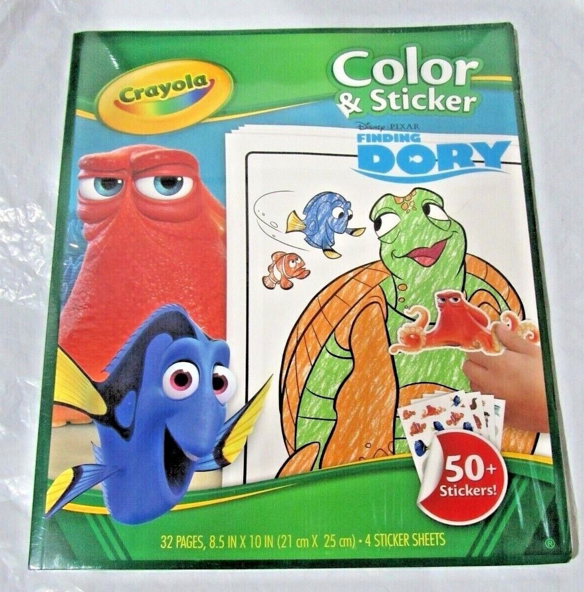 Crayola Dory 32 pages for Coloring and 4 pages of Stickers Moose ...