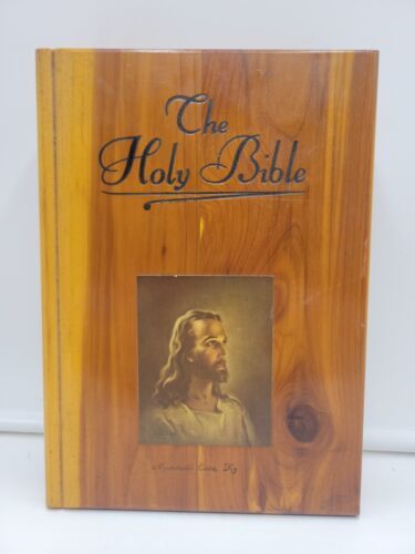 Mammoth Cave Holy Bible With Cedar Box King James Version Dictionary ...
