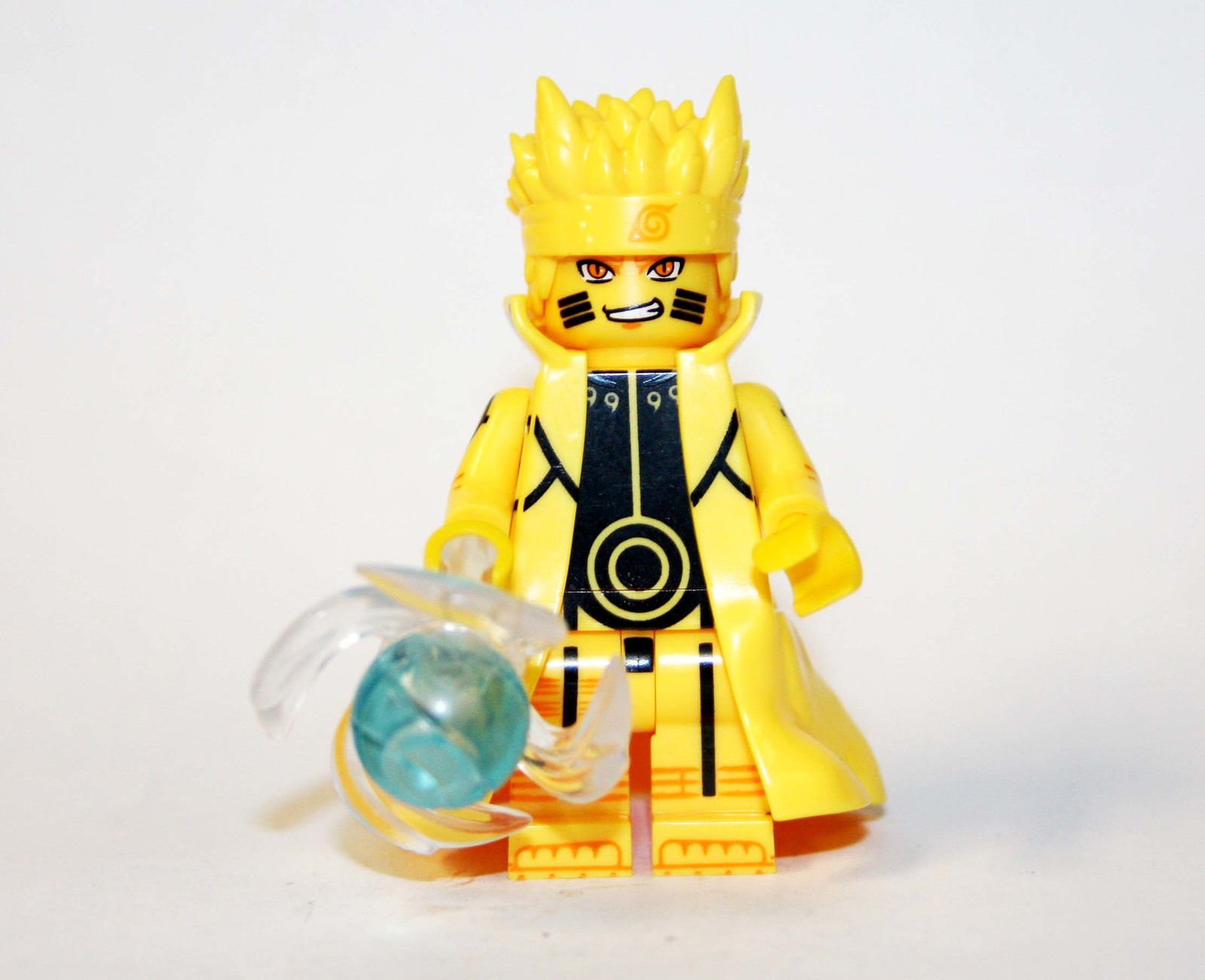 Minifigure Custom Toy Naruto Uzumaki yellow Cartoon TV Show Anime ...