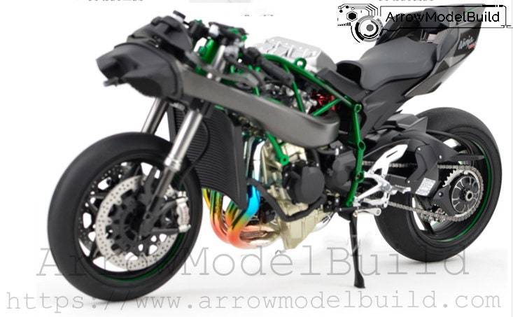 ArrowModelBuild Tamiya Kawasaki Ninja H2R Built & Painted 1/12 Model ...