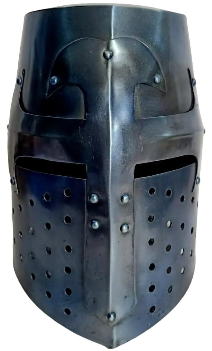 Generic Knight Crusader Helmet Medieval Crusader Helmet Crusader Knight ...