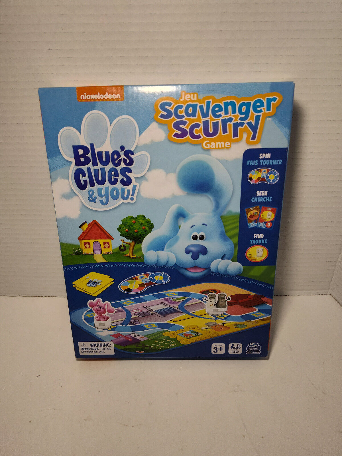 Blue's Clues & You Jeu Scavenger Scurry Game - Nickelodeon - Board Game ...