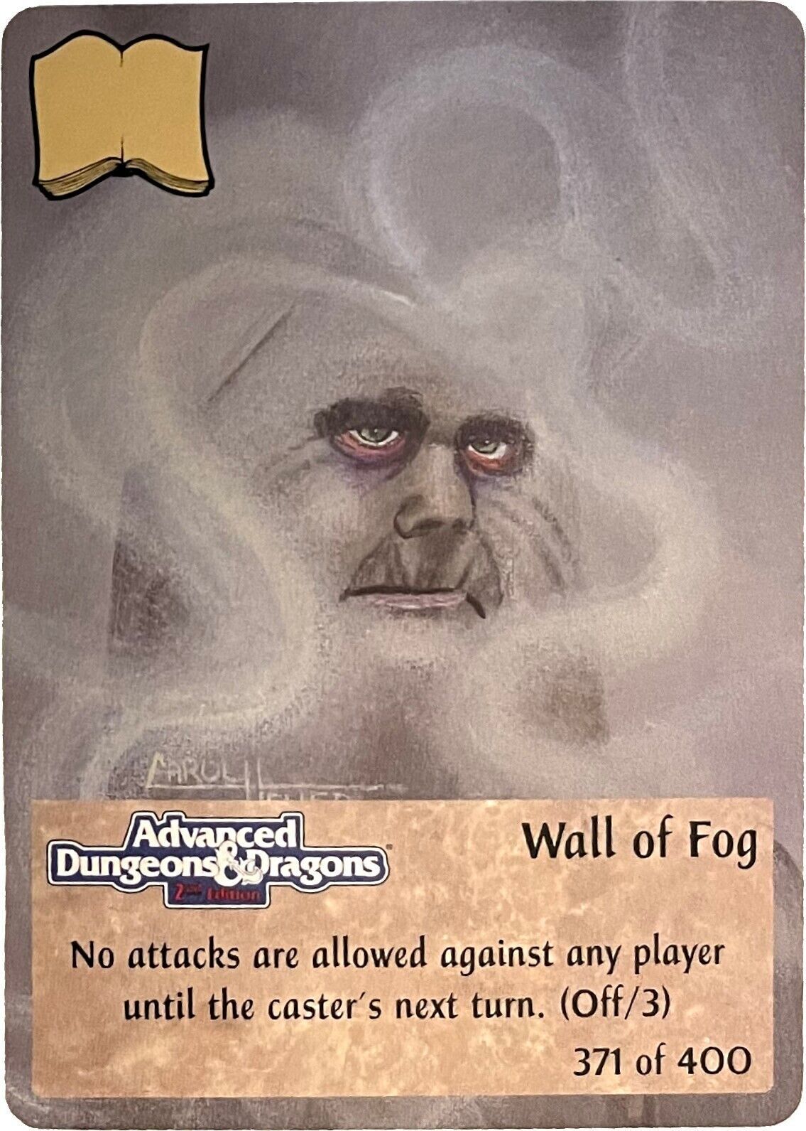 Spellfire Master the Magic 2nd edition Card 371/400 Wall of Fog ...