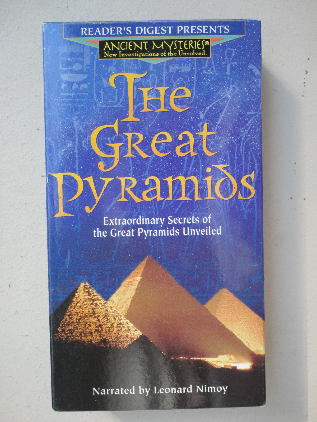 Ancient Mysteries - The Great Pyramids (VHS) Leonard Nimoy - VHS Tapes