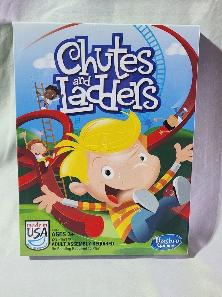 New Chutes and Ladders Classic Board Game Hasbro - Contemporary Manufacture