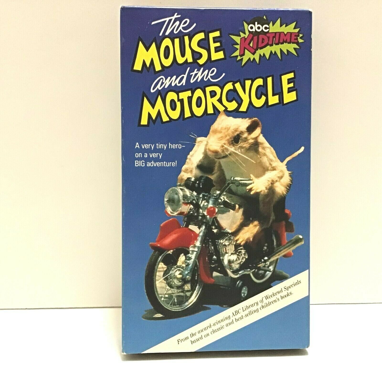 The Mouse and the Motorcycle VHS 1991 Beverly Cleary Video Tape Plays ...