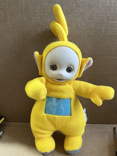 Yellow Teletubbies LaLa Plush Toy Doll 16” Hasbro 1998 Playskool ...