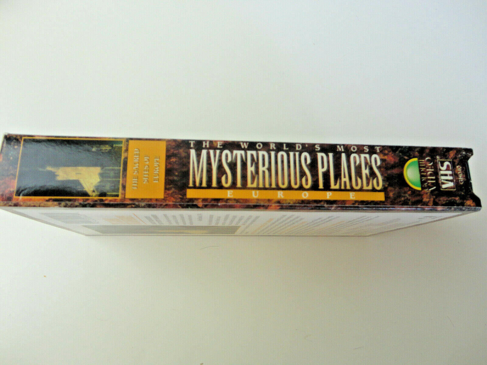 The Worlds Most Mysterious Places Europe VHS Video Tape - VHS Tapes