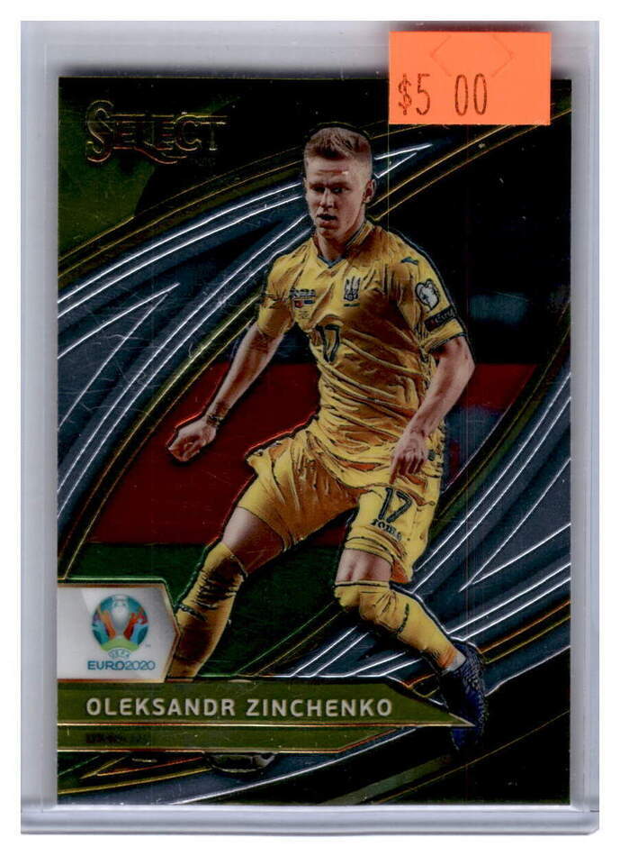 2020 Select UEFA Euro Name Plate Color Variations Oleksandr Zinchenko ...