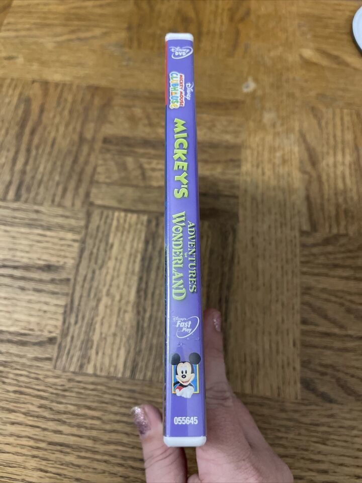 Disney Mickey Mouse Clubhouse Mickeys Adventures In Wonderland DVD ...