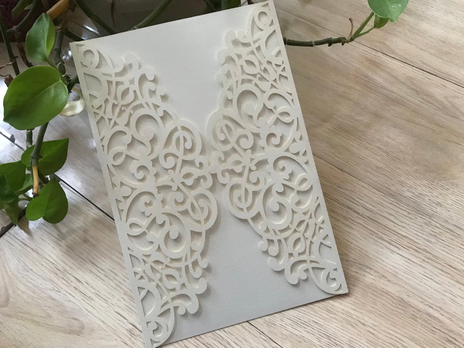 50pcs custom Laser Cut invitations Cards,Invitations,Birthday ...
