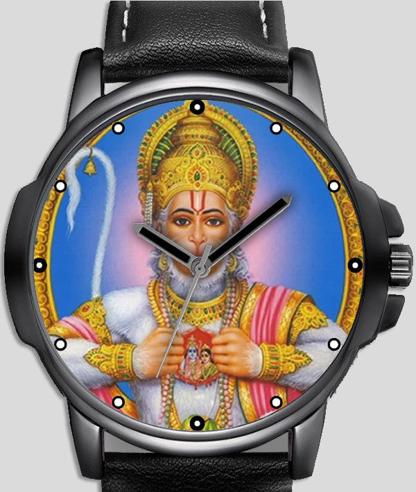 Lord Hanuman Hindu God Unique Trendy Unique Trendy Wrist Watch UK FAST ...