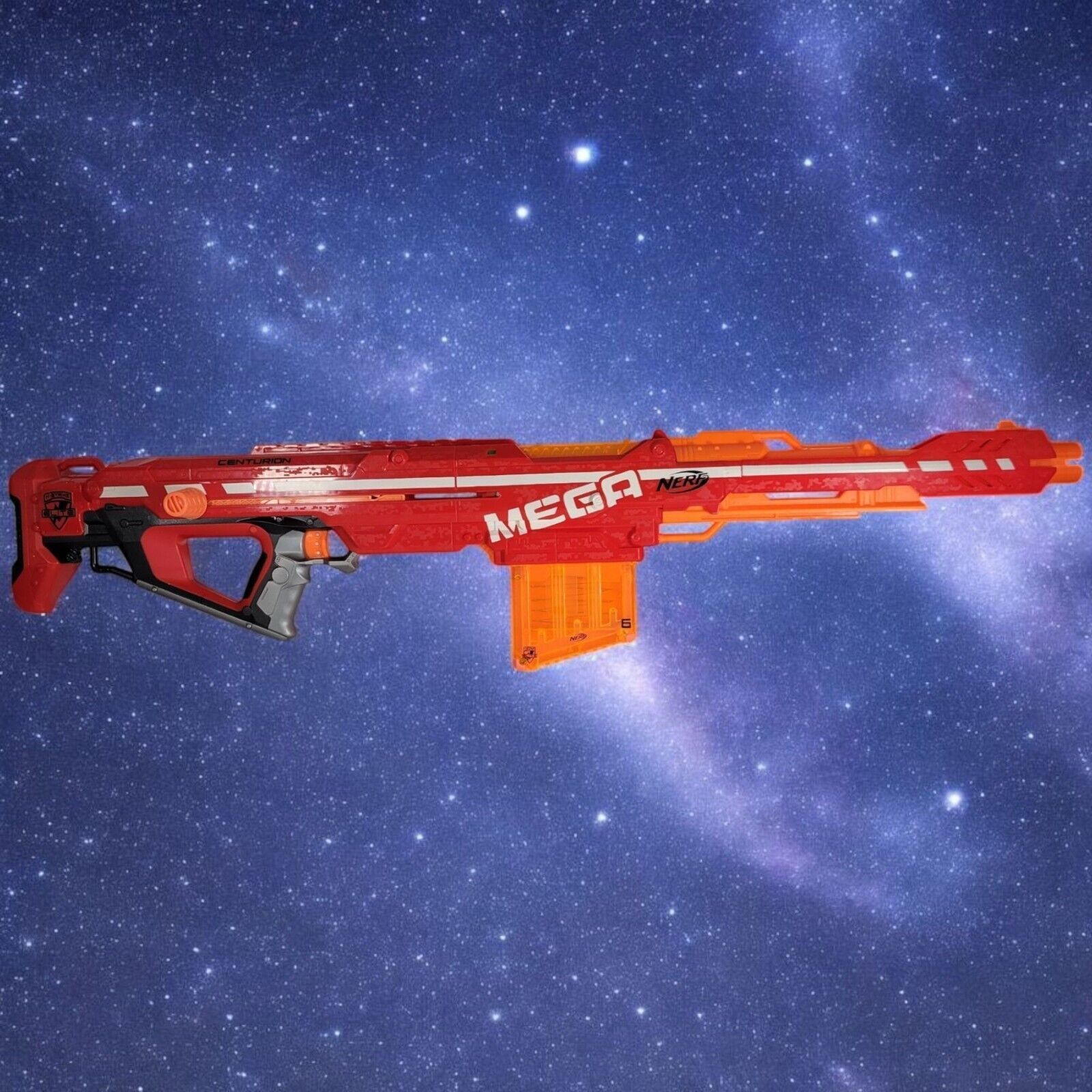 Nerf N-Strike Elite Mega Centurion Sniper Rifle Blaster Dart Gun With ...