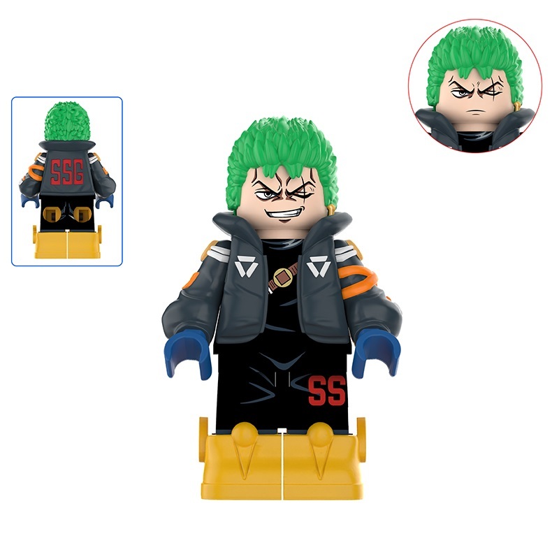 One Piece Egghead Island Roronoa Zoro Minifigures Building Toys ...