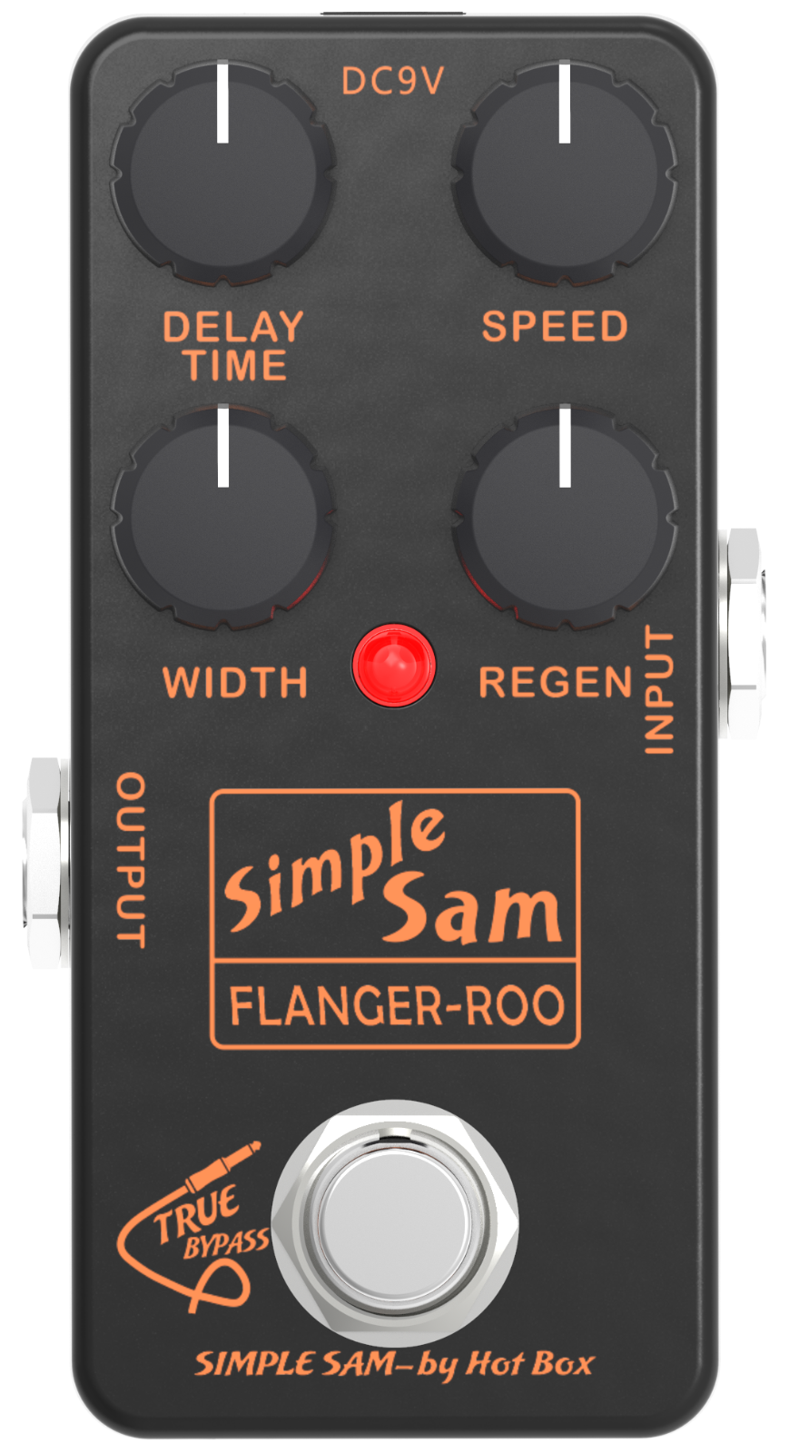 Simple Sam Flanger-Roo Flanger Guitar Effect Pedal True Bypass ...