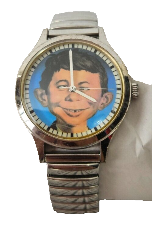 Vintage Alfred E. Neuman MAD Magazine Watch and similar items