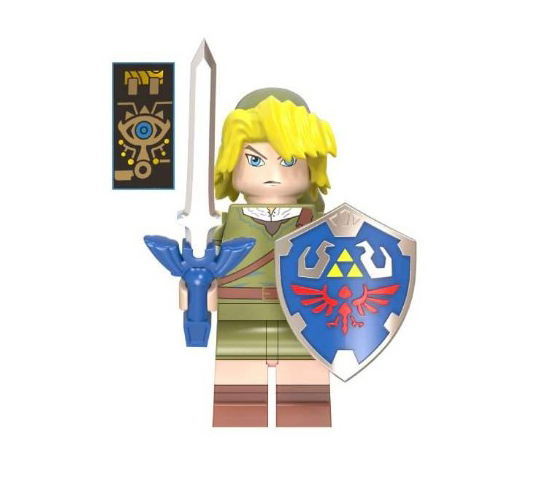 Link Legend Of Zelda V3 Nintendo Game Minifigure US - LEGO (R) Minifigures