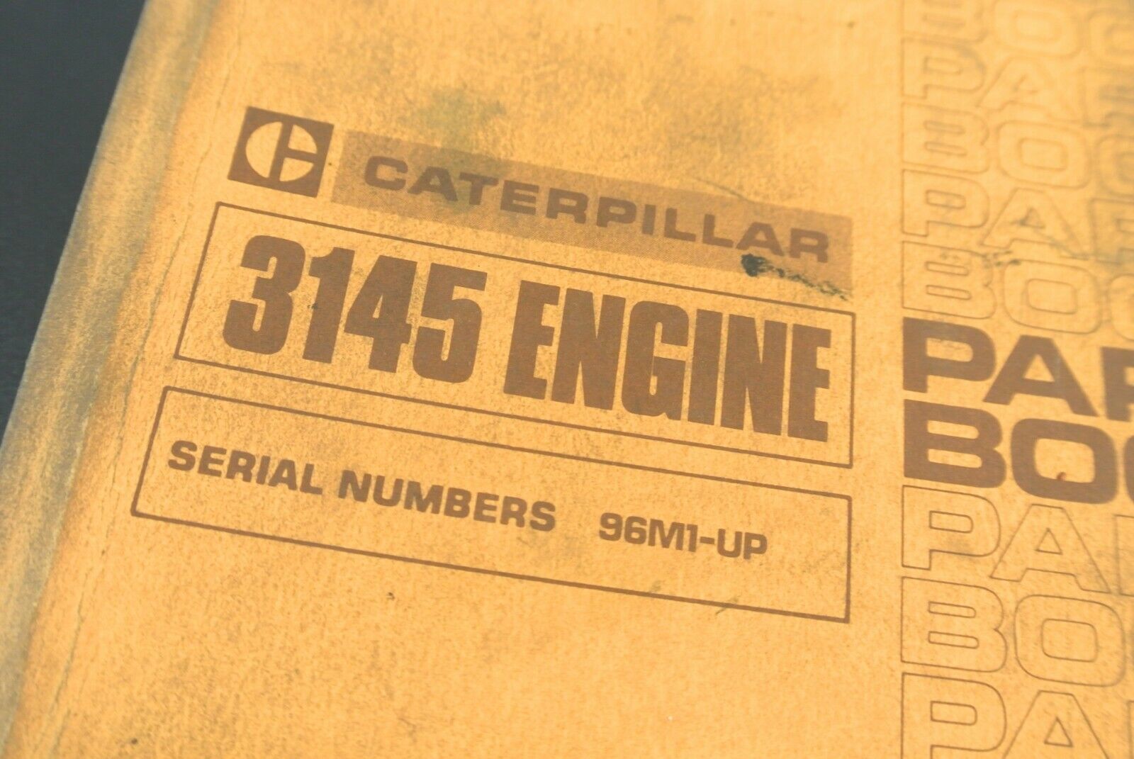 Caterpillar 3145 Engine Dec 1977 96M1 Form UEG0620S Parts Manual ...