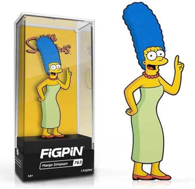 Spastic Pops FiGPiN Classic The Simpsons Series 1 - Marge Simpson - Funko