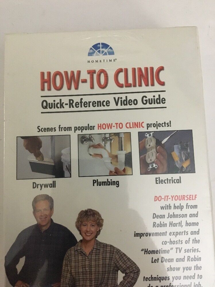 How pour Clinic-Windows & Portes Vhs-Rare Vintage Collectible-Ships N ...