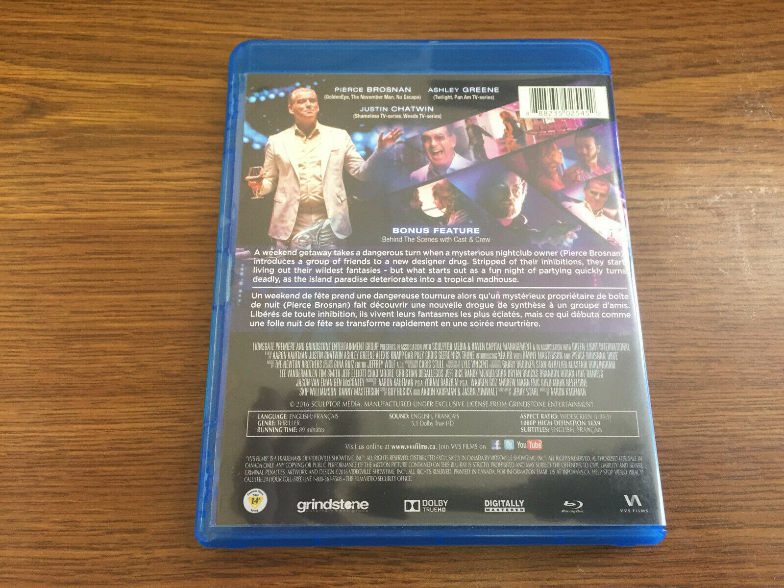 Urge Blu ray Pierce Brosnan, Justin Chatwin, Danny Masterson - DVDs & Blu-ray Discs