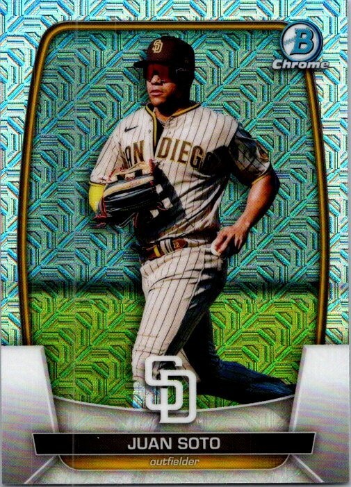 2023 Bowman - Juan Soto #52 Chrome Mojo Refractor - Trading Card Singles